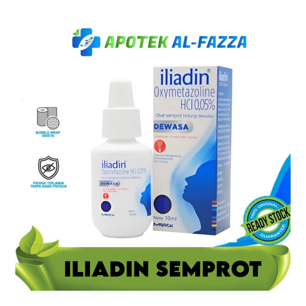 Jual Iliadin Dewasa 0.05% Nasal Spray 10 ml | Shopee Indonesia