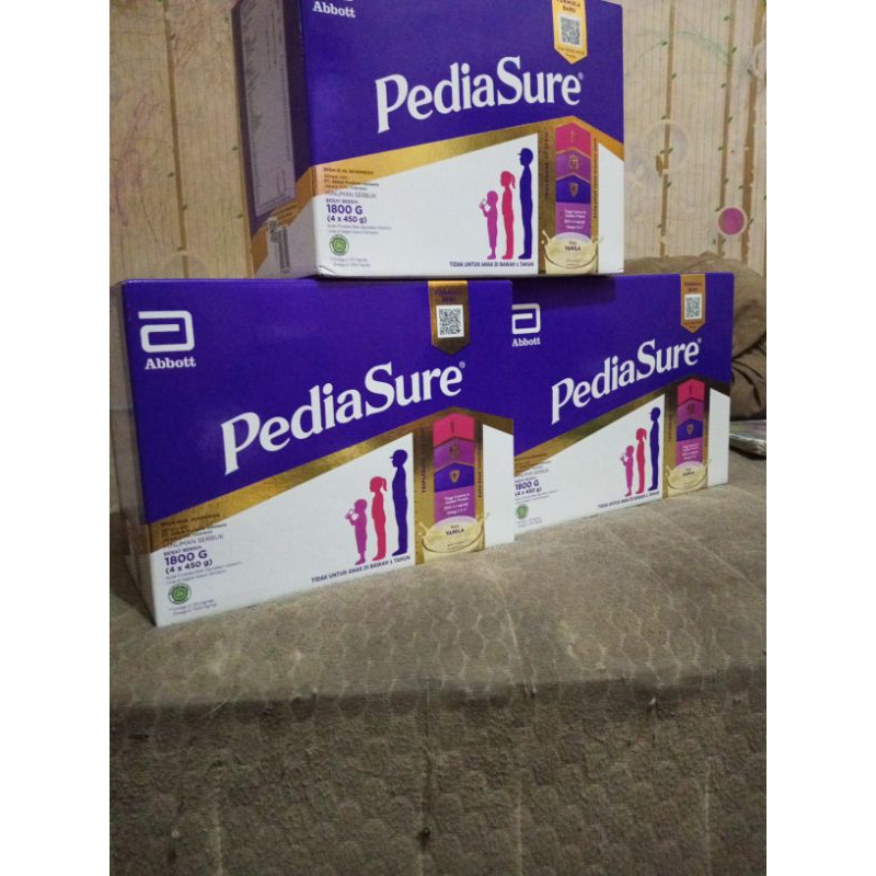 Jual susu pediasure isi 4 berat bersih 1800 gram baik untuk ...