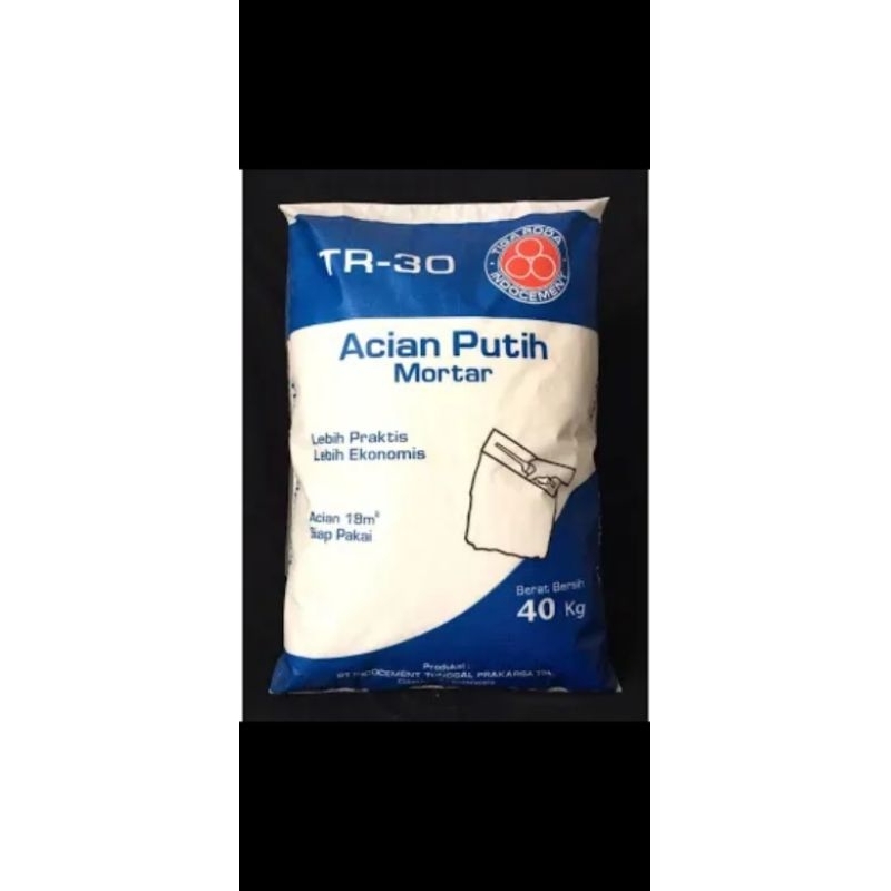Jual SEMEN ACIAN PUTIH TR30 40KG | Shopee Indonesia