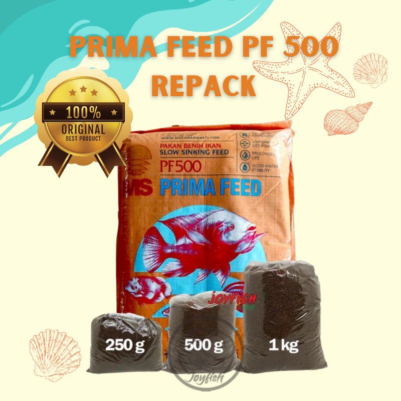 Jual prima feed PF500 repack 250gr 500gr 1kg | Shopee Indonesia
