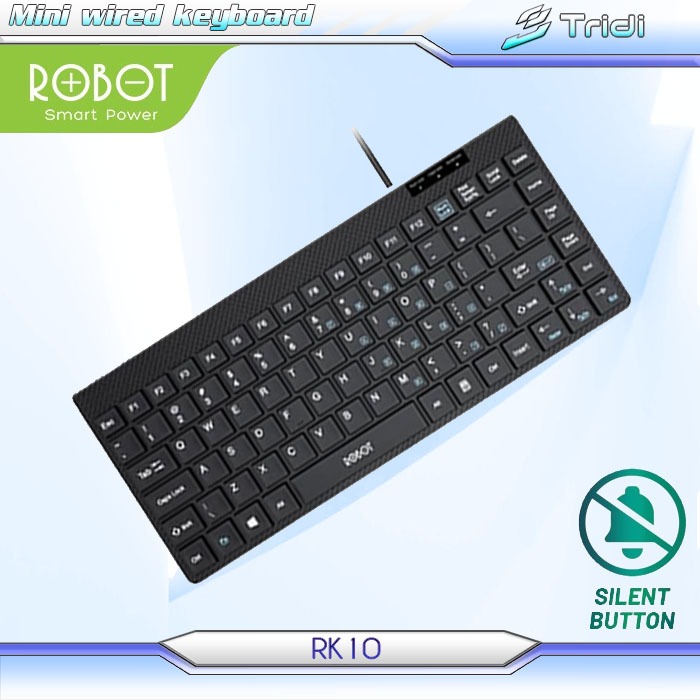 Jual Mini Wired Keyboard RK10 | Shopee Indonesia