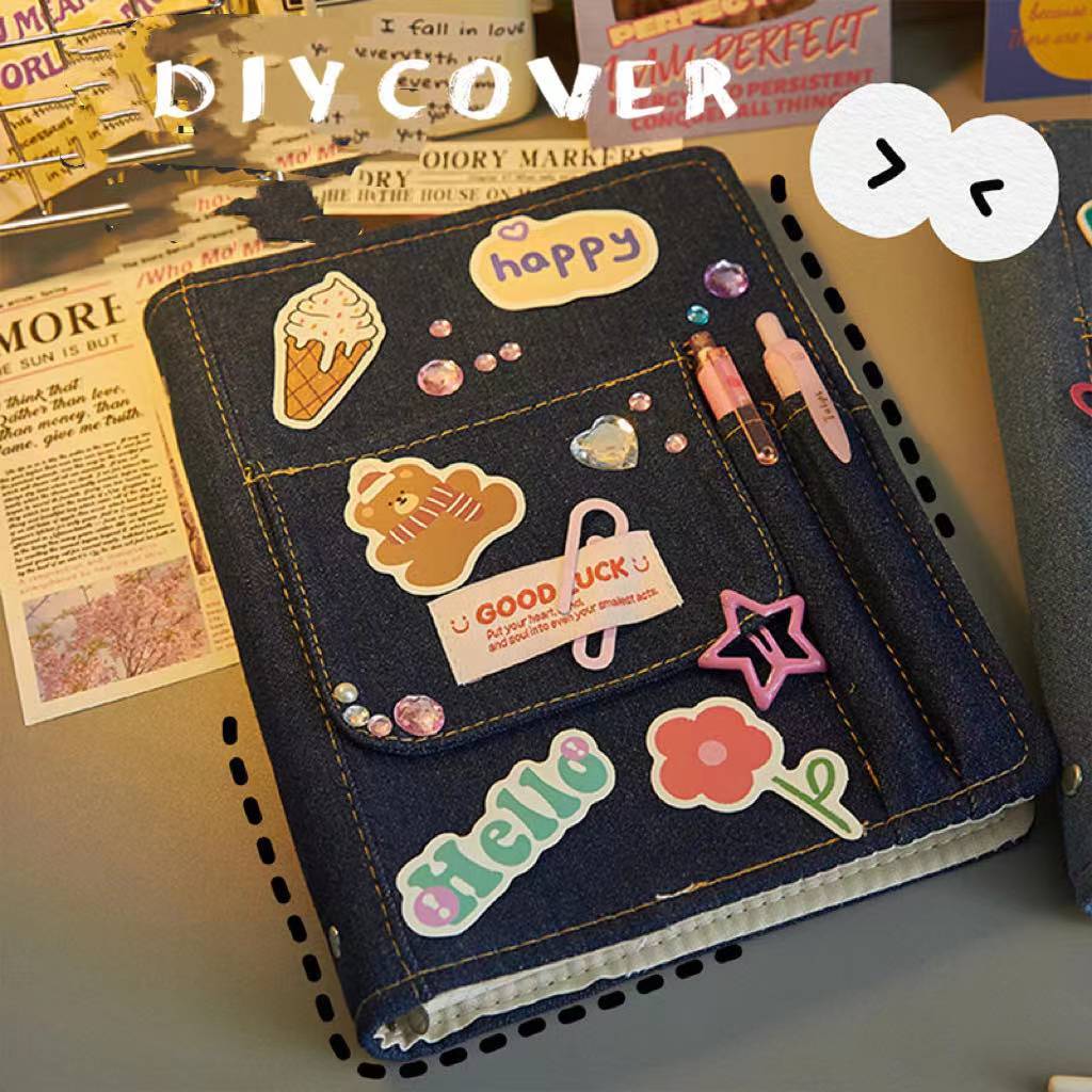 Jual y2k Notebook A5 Cover binder American Vintage Binder Buku diary ...