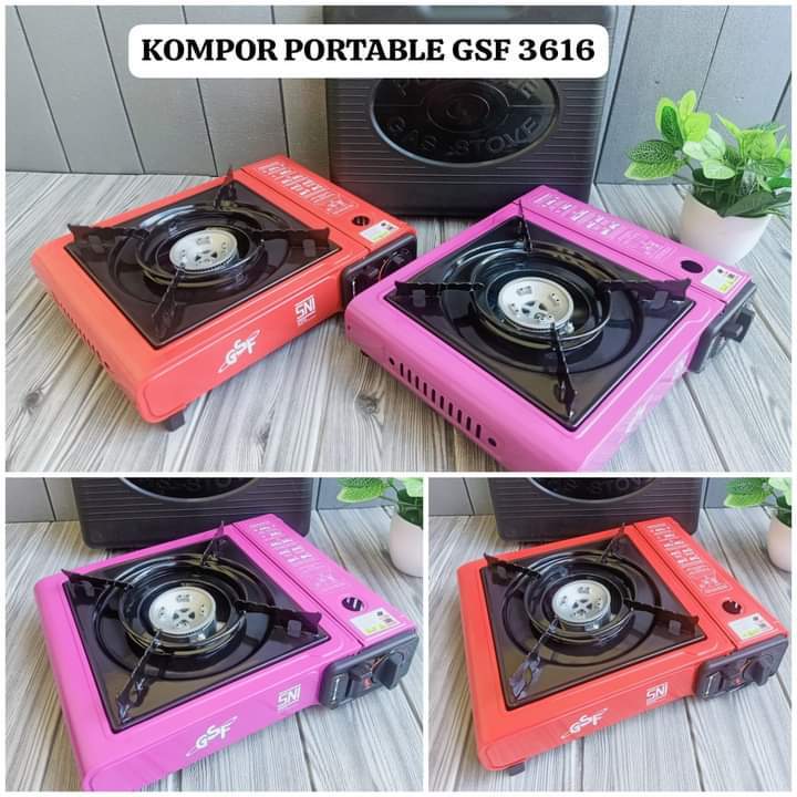 Jual KOMPOR GAS PORTABLE GSF G-3616 / KOMPOR PORTABLE GSF / KOMPOR GAS ...