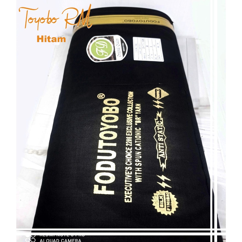 Jual Multi kain katun cotton TOYOBO FD FODU Royal Mix RM exclusive per ...