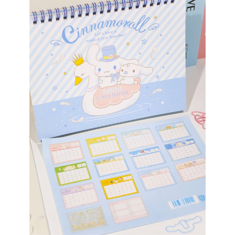 Jual KALENDER MEJA 2024 SANRIO / KALENDER DUDUK PREMIUM CINNAMONROL ...