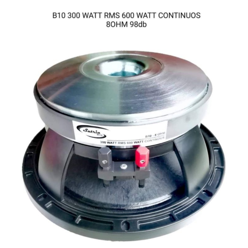 Jual SPEAKER SATRIA PRO 10 INCH MIDDLE BALAP | Shopee Indonesia