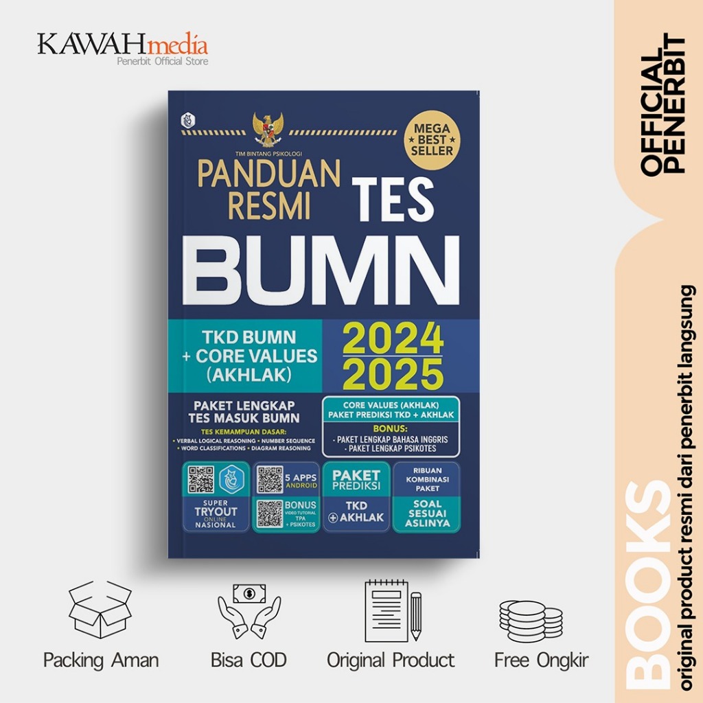 Jual Buku Referensi Panduan Resmi Tes BUMN 2024/2025 Tim Bintang ... Jual Buku Referensi Panduan Resmi Tes BUMN 2024/2025 Tim Bintang ...