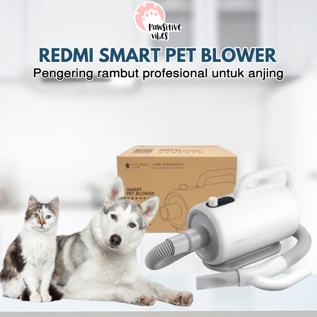 Jual REDMI Smart Pet Blower - Ion Negative Pet Dryer- Cat Dog Grooming ...