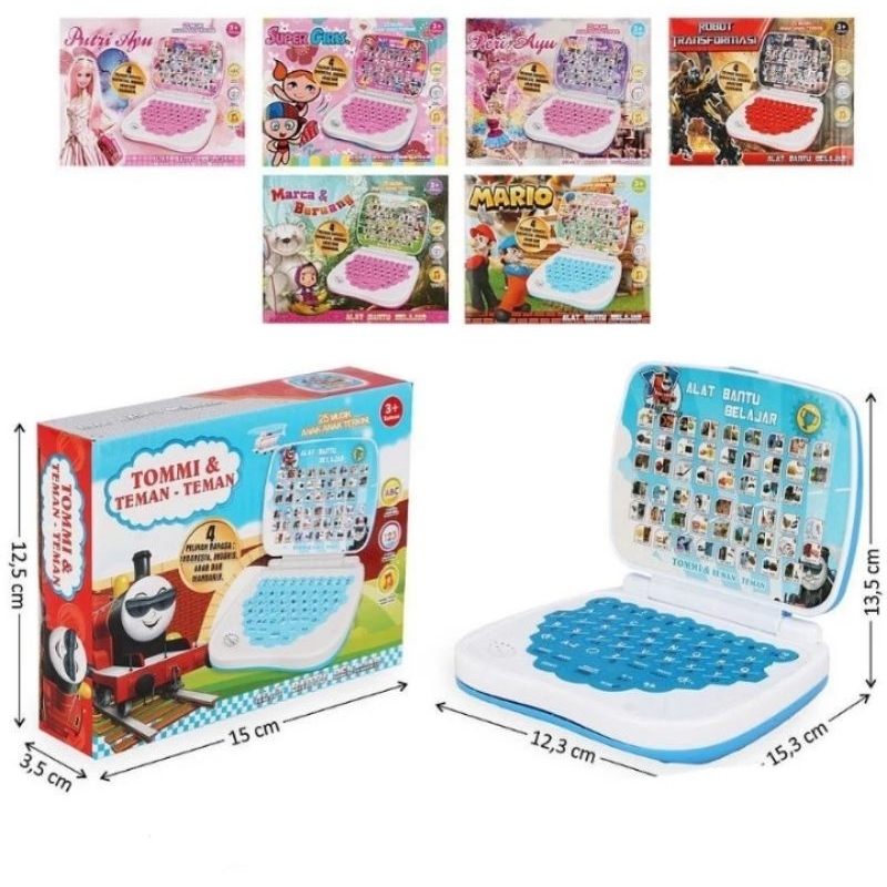 Jual Mainan anak mini laptop | Shopee Indonesia