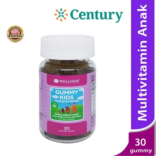 Jual Wellness Gummy Kids Chewable 30 Tablet | Shopee Indonesia