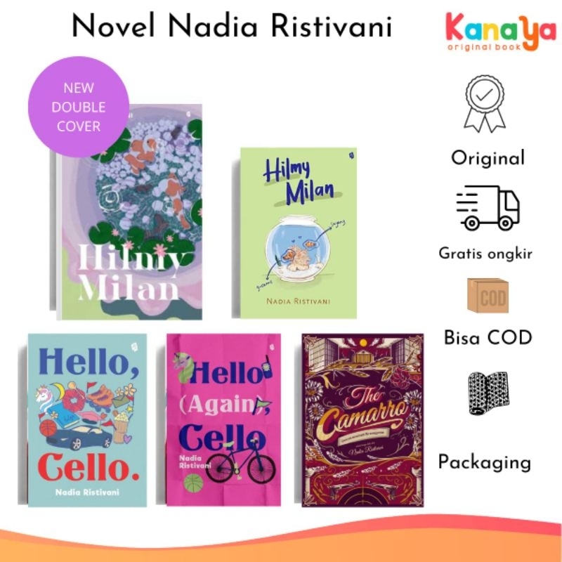 Jual Novel Hello Cello & Hilmy Milan/Nadia Ristiviani/Bukune [Original ...