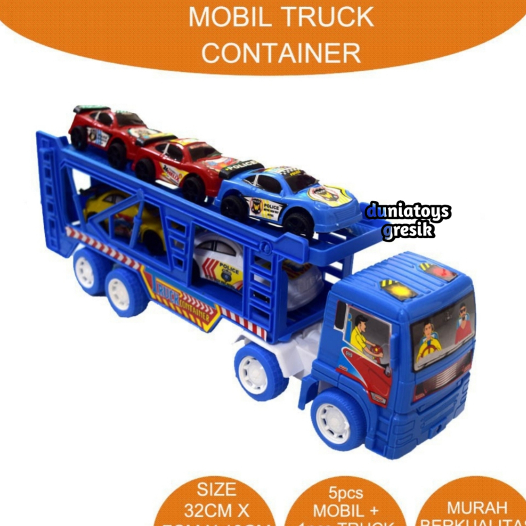 Jual Mainan Edukasi Anak Mobil Pengangkut Terbaru Truck Series Produk ...