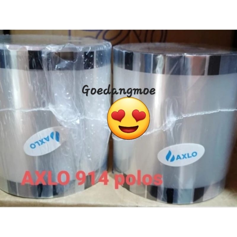 Jual Plastik lid cup sealer polos 1000 cup seal Axlo 914 | Shopee Indonesia