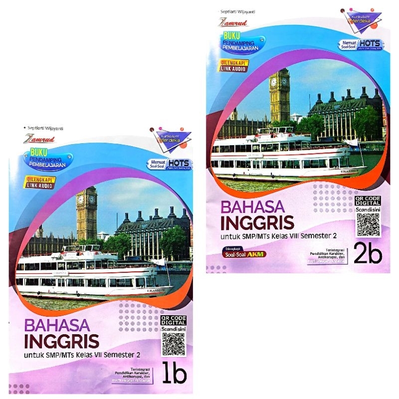 Jual Lks Smp Mts Bahasa Inggris Kelas 7 8 Semester 2 Genap Kurikulum