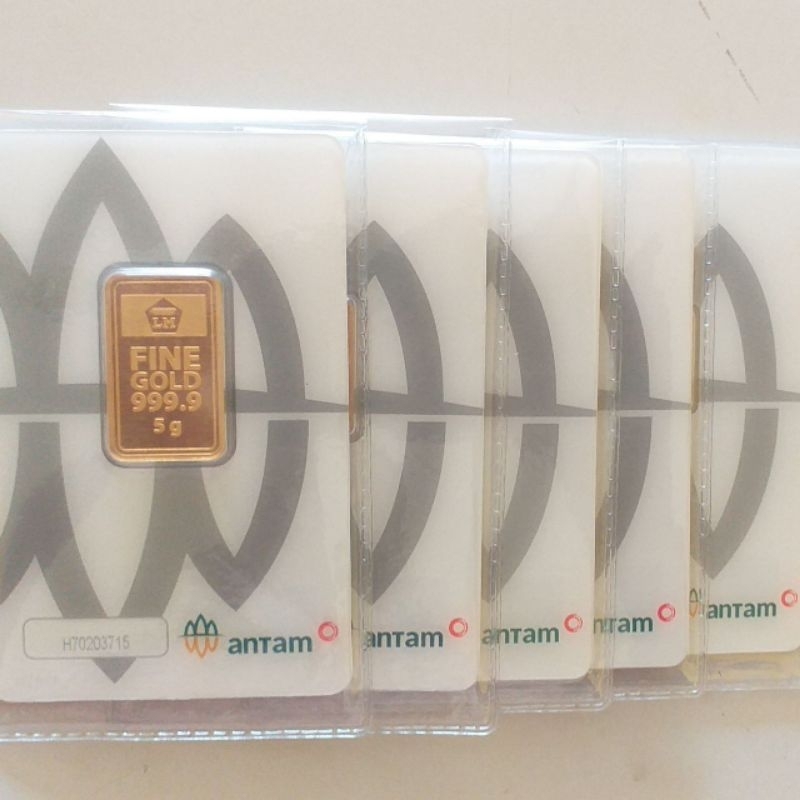 Jual ASa Emas Logam Mulia Emas Batangan Antam Certieye Redmark 1 Gram ...