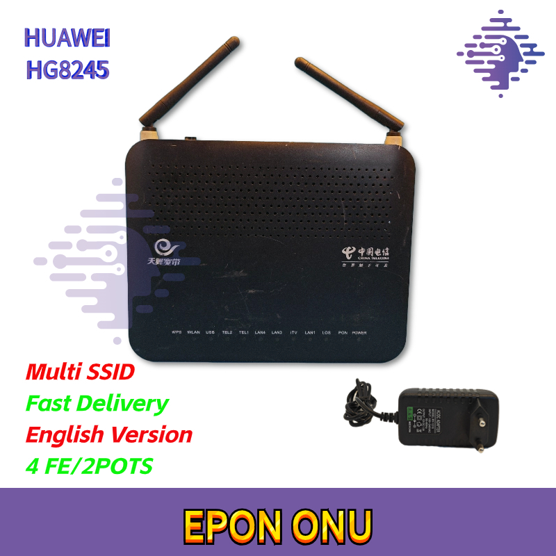 Jual Grosir HUAWEI HG8245 ONT ONU EPON English Version Support Route ...
