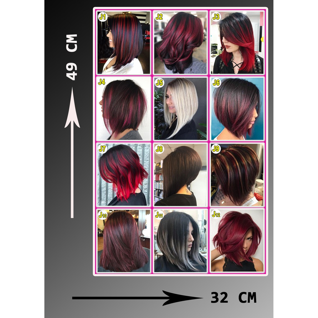 Jual Poster Babershop Pangkas Rambut & Salon Model Terbaru Hiasan ...