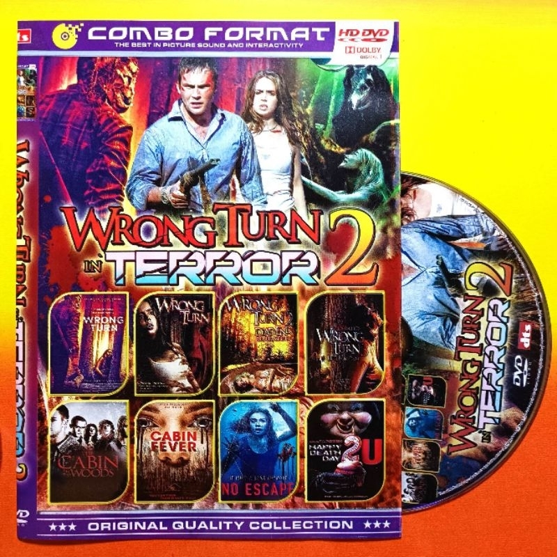 Jual KASET DVD HORROR WRONG TURN | Shopee Indonesia