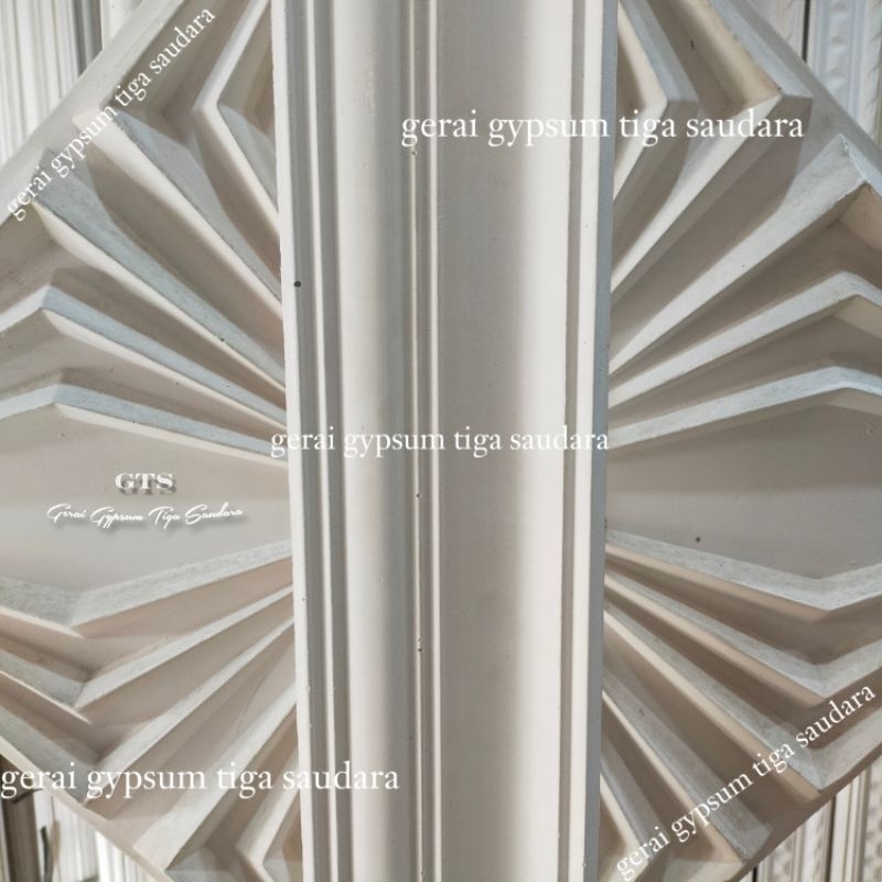 Jual Lis Gypsum 12cm Polos Minimalis Kiki - List Profil Gypsum ...