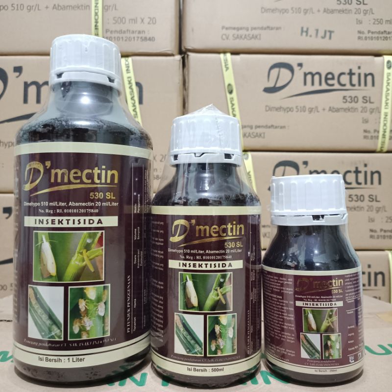 Jual D'mectin 530 SL 1lt Untuk mengendalikan hama sundep penggerek ...