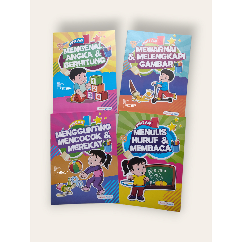 Jual Buku Tk Paket Buku Tk B 1 Set Shopee Indonesia