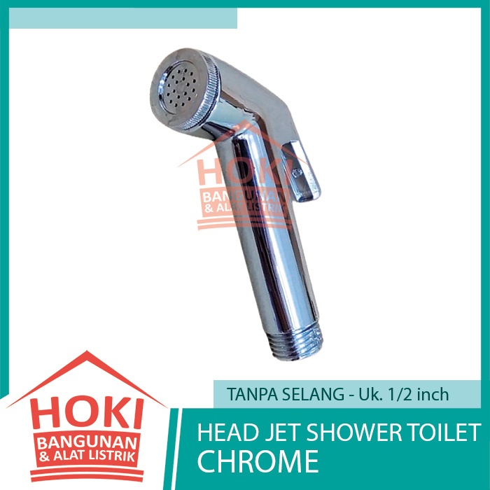 Jual KEPALA JET SHOWER TOILET Chrome - Head Spray Washer Bidet Cebok ...