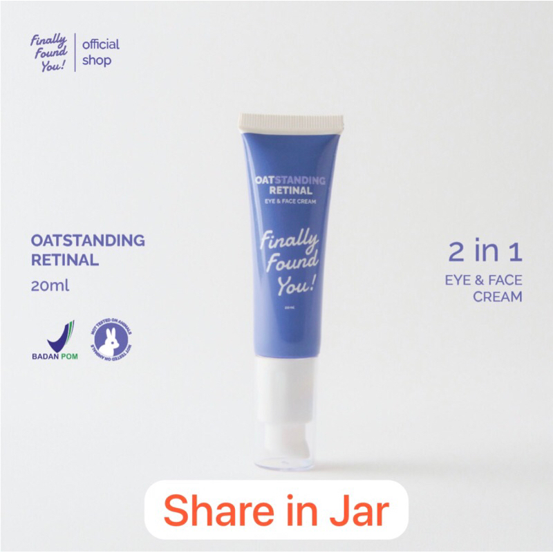 Jual Finally Found You! FFY OATstanding Retinal - 2in1 Eye & Face Cream ...