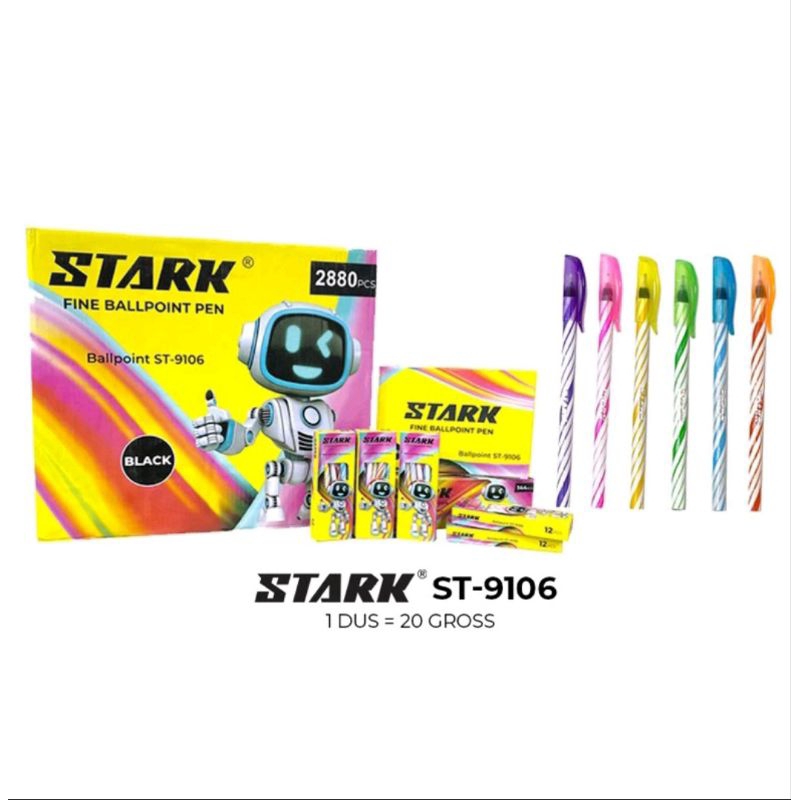 Jual Pena Lilin, pena Stark X/Kingsman tulisan halus dan lembut (12 pcs ...