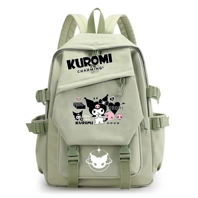 Jual BANYAK BONUSNYA Tas Ransel Korea Kuromi Sanrio Cinnamorol 5in1 Tas Ransel Sekolah Anak ...