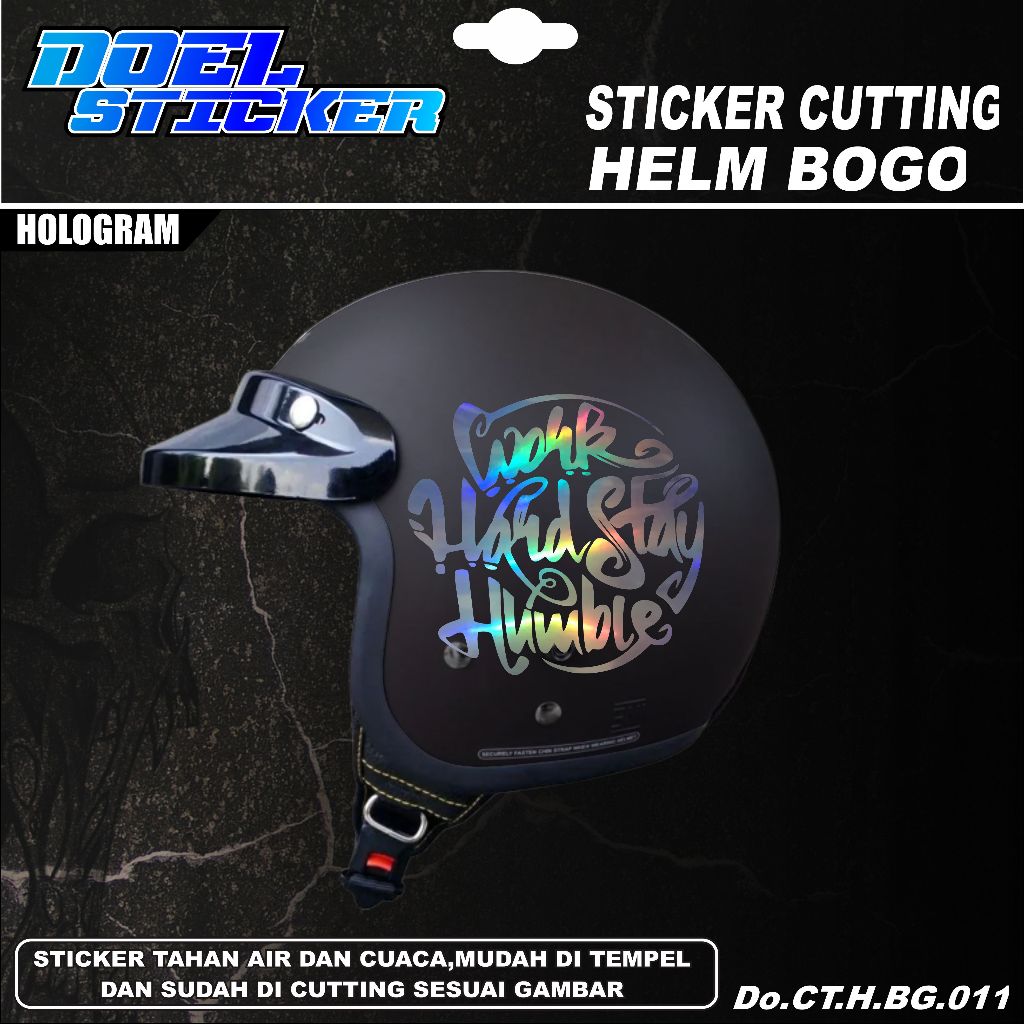 Jual Sticker Cutting Helm Bogo Cutting Sticker Aksesoris Helm Wanita ...