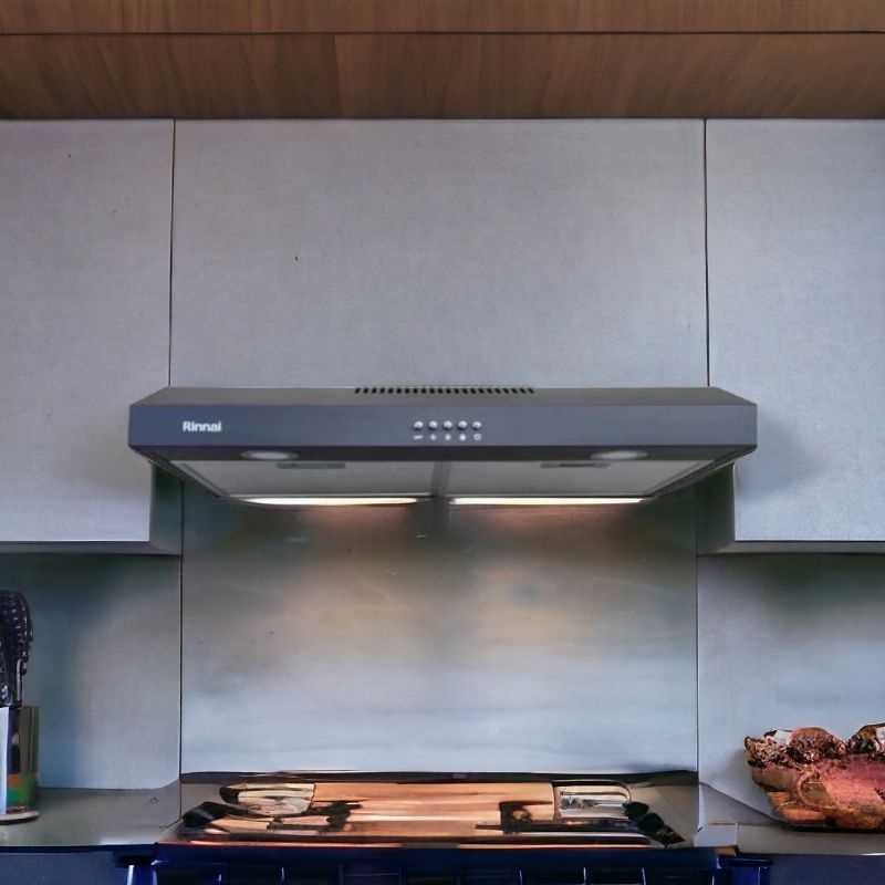 Jual Cooker Hood Rinnai RH 127B / Slim Hood Rinnai RH127B 70cm | Shopee ...