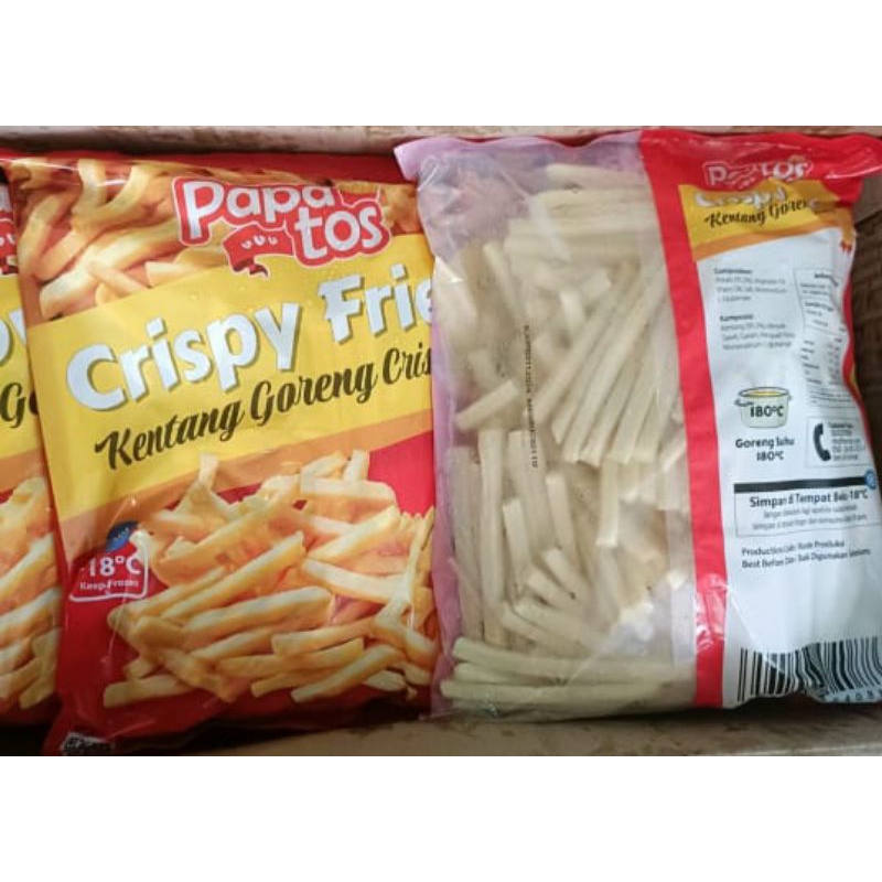 Jual PAPATOS CRISPY FRIES 1 KG | Shopee Indonesia