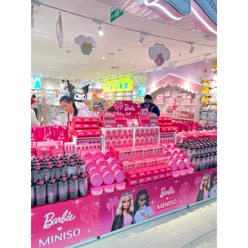 Jual Tumbler Miniso x Barbie Kaca Mata | Shopee Indonesia