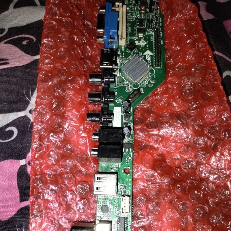 Jual mb main board Tv digital universal tipe tertinggi RR52C.03A dan ZS ...