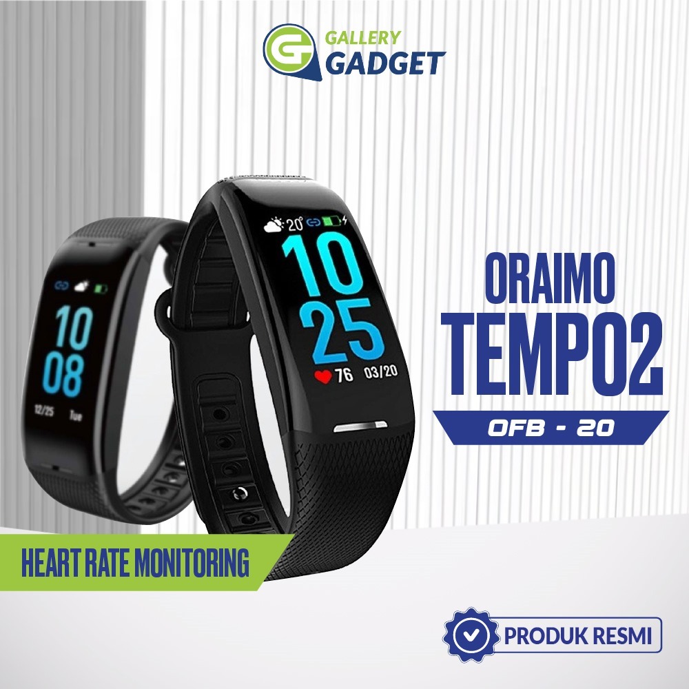 Jual ORAIMO TEMPO 2 Smart Band OFB-20 [Polymer lithium battery,Standby ...