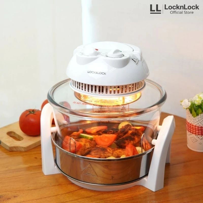Jual LOCKnLOCK LOCK&LOCK Halogen Oven 7 Liter LOS066 (FREE PACKING DUS ...