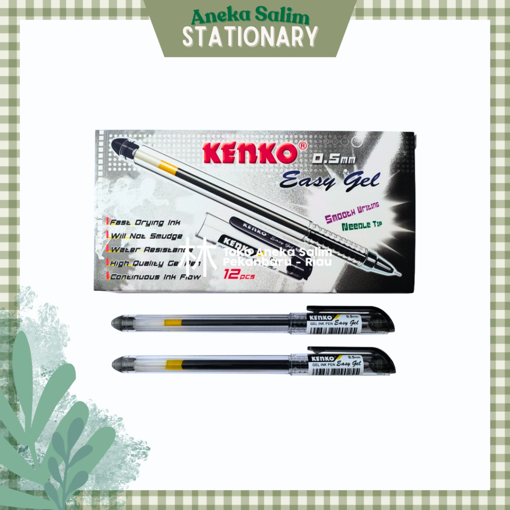 Jual Anekasalim - Pena Kenko Easy Gel (1 BOX ISI 12 PCS) | Shopee Indonesia