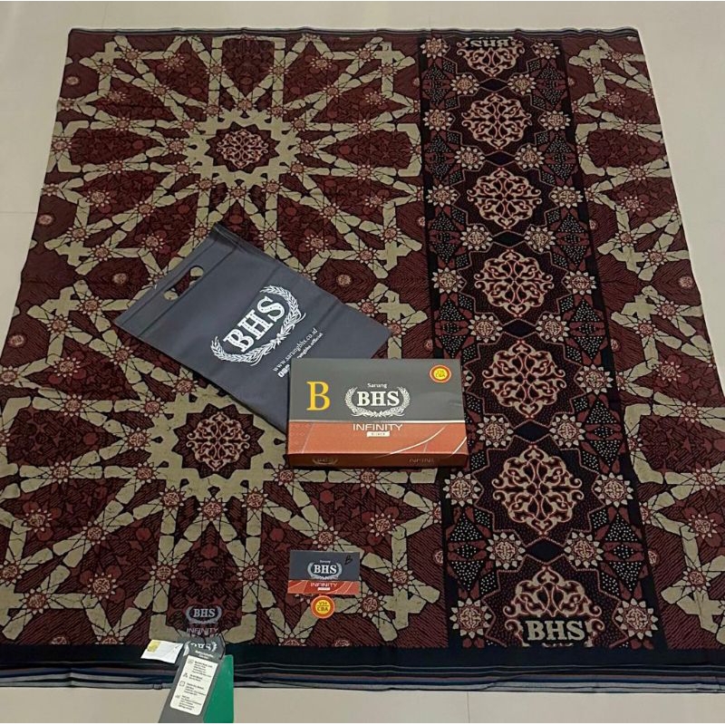 Jual SARUNG BHS INFINITY BATIK SILVER | Shopee Indonesia