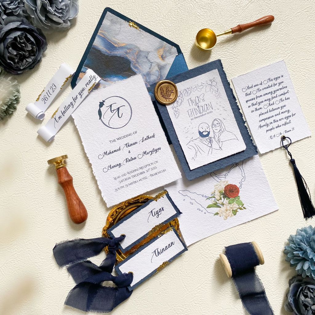 Jual Keepsake | Wedding Vows | Handmade Undangan Aesthetic (Minimalis ...