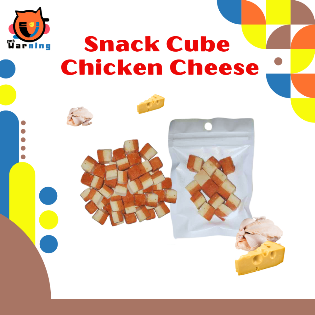 Jual Snack Cube Chicken Cheese Hamster - Cemilan Hamster Landak Mini Sugar Glider | Shopee Indonesia