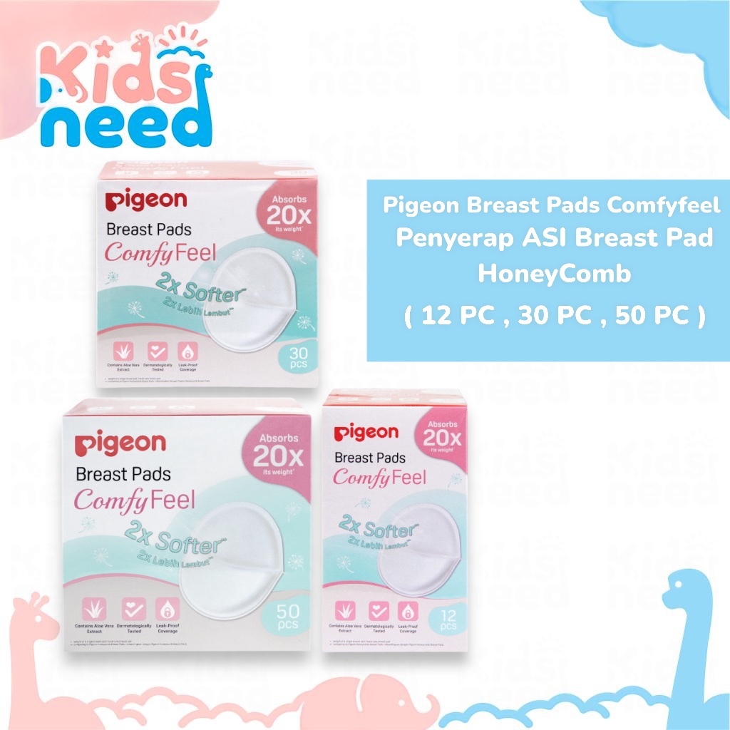 Jual Pigeon Breast Pads Comfyfeel 12pcs 30pcs 50pcs/Breast Pad/Penyerap ...