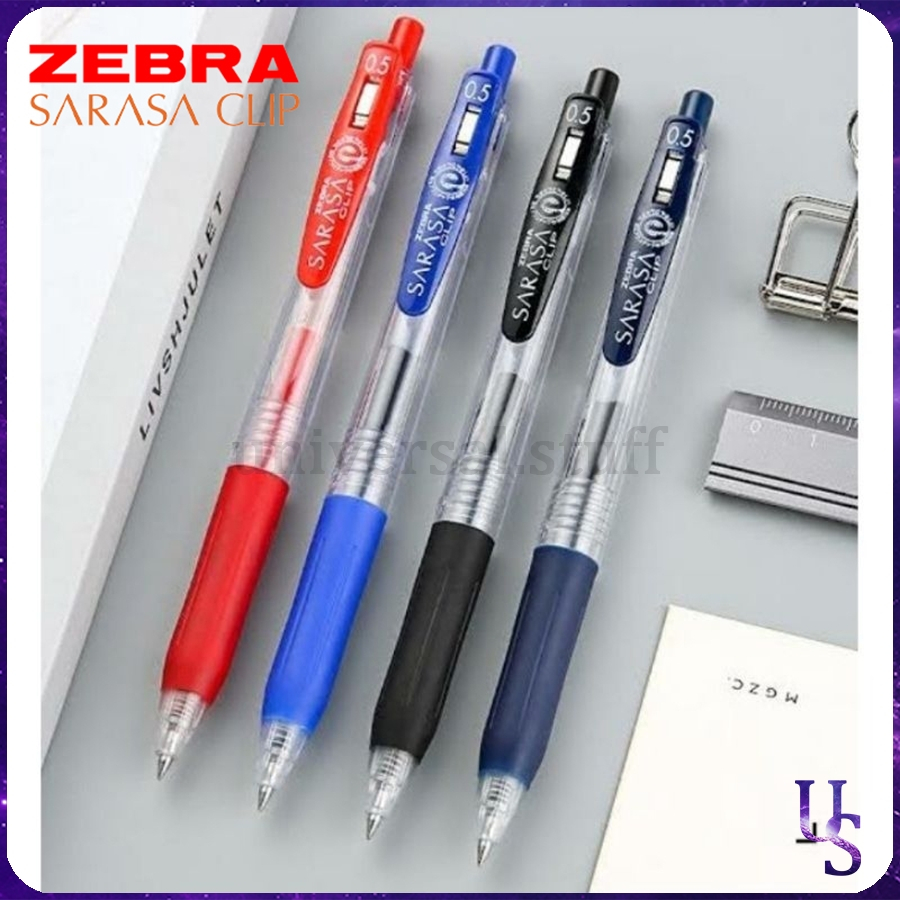 Jual [US] Pulpen ZEBRA Sarasa Clip 0,5 / Gel Pen Sarasa JJ15 | Shopee ...