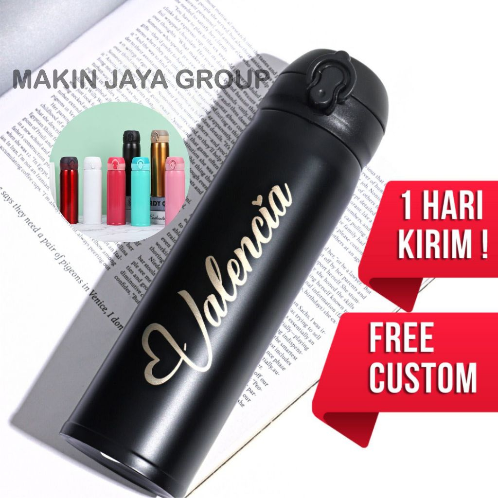 Jual CUSTOM GRAFIR LASER TUMBLER NIAGARA 500ML STAINLESS SUS 304 MJG ...