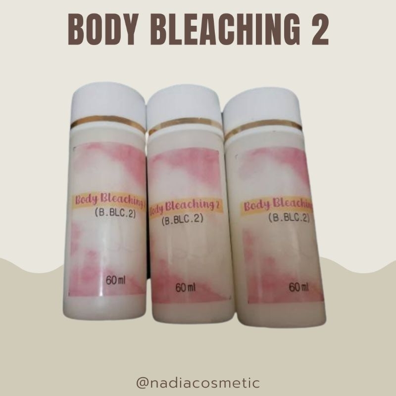 Jual Handbody Pemutih Body Bleaching 2 isi 60 ml | Body Bleaching 2 Dr ...