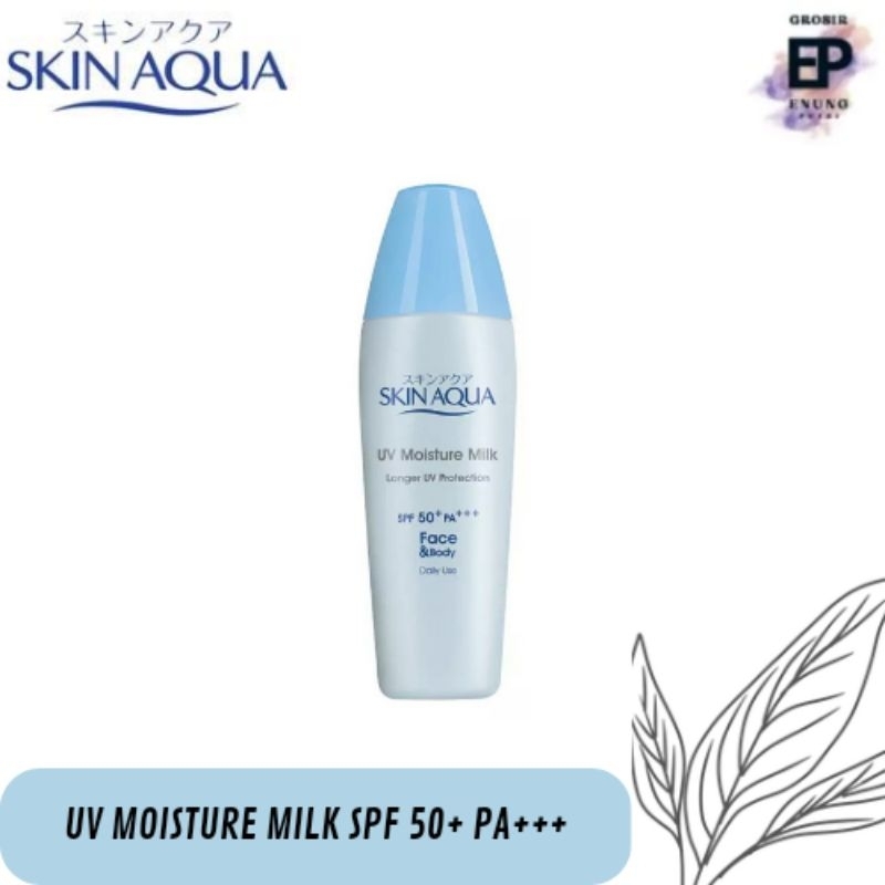 Jual SKIN AQUA UV MOISTURE MILK SPF 50+ PA+++ || SUNSCREEN SKIN AQUA ...