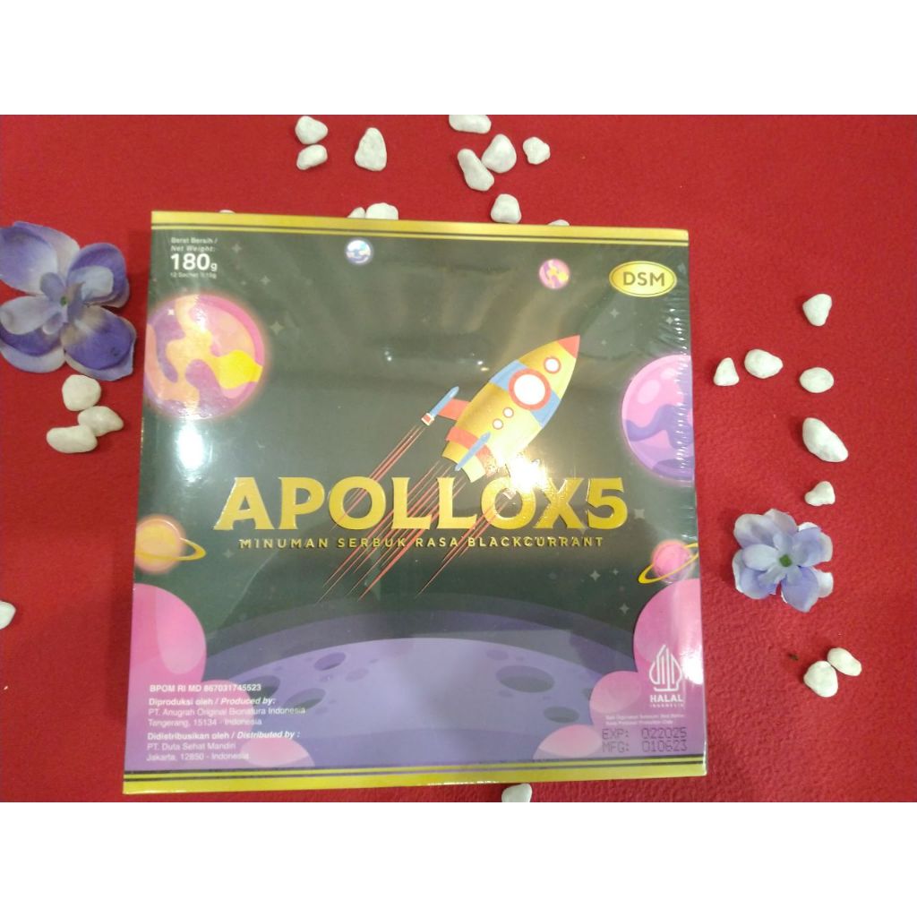Jual Original Apollo X5 ECER 5 SACHET Kemasan Terbaru Pengganti Apollo ...