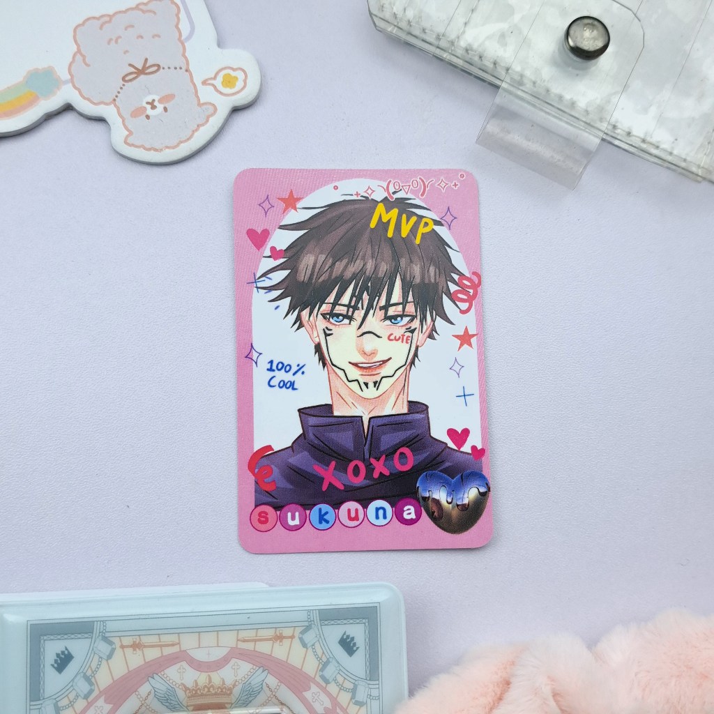 Jual Jujutsu kaisen photocard deco frame by onintwin / JJK keychain ...