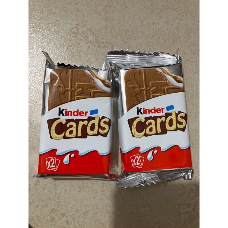 Jual Kinder cards 2pcs | Shopee Indonesia