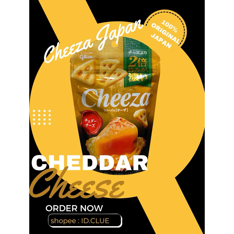 Jual Glico Cheeza Japan - Snack Japan 100% Original Japan - Cheddar ...