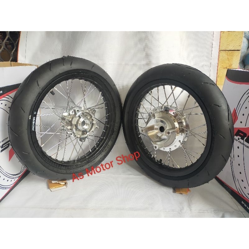 Jual VELG SET ROSSI UKURAN 140 160 RING 14 TROMOL SET N MAX NEW N MAX ...